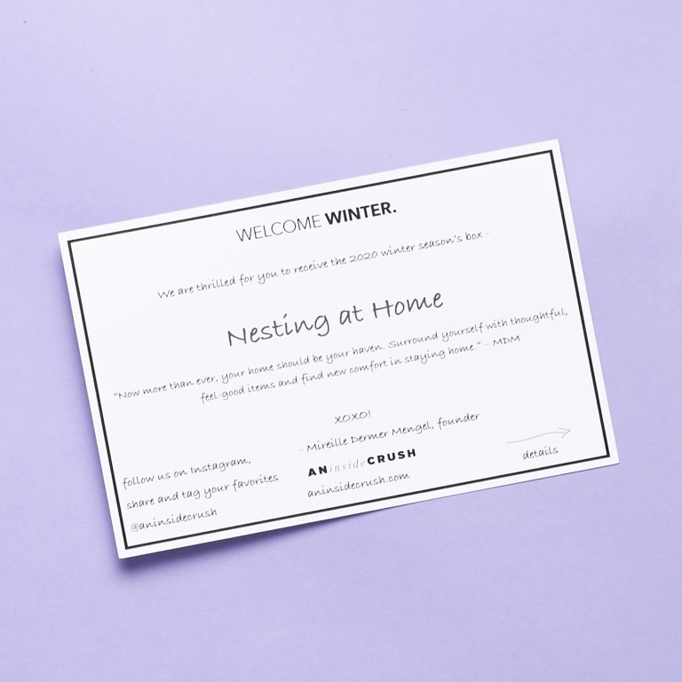 An Inside Crush Review + Coupon - Winter 2020 | MSA