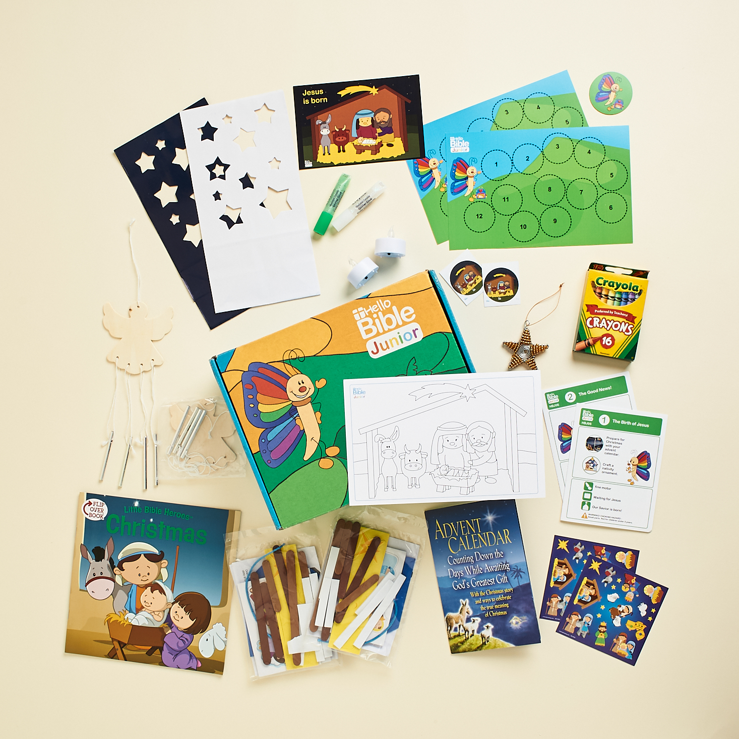 Hello Bible Junior Subscription Box Review - December 2020 | MSA