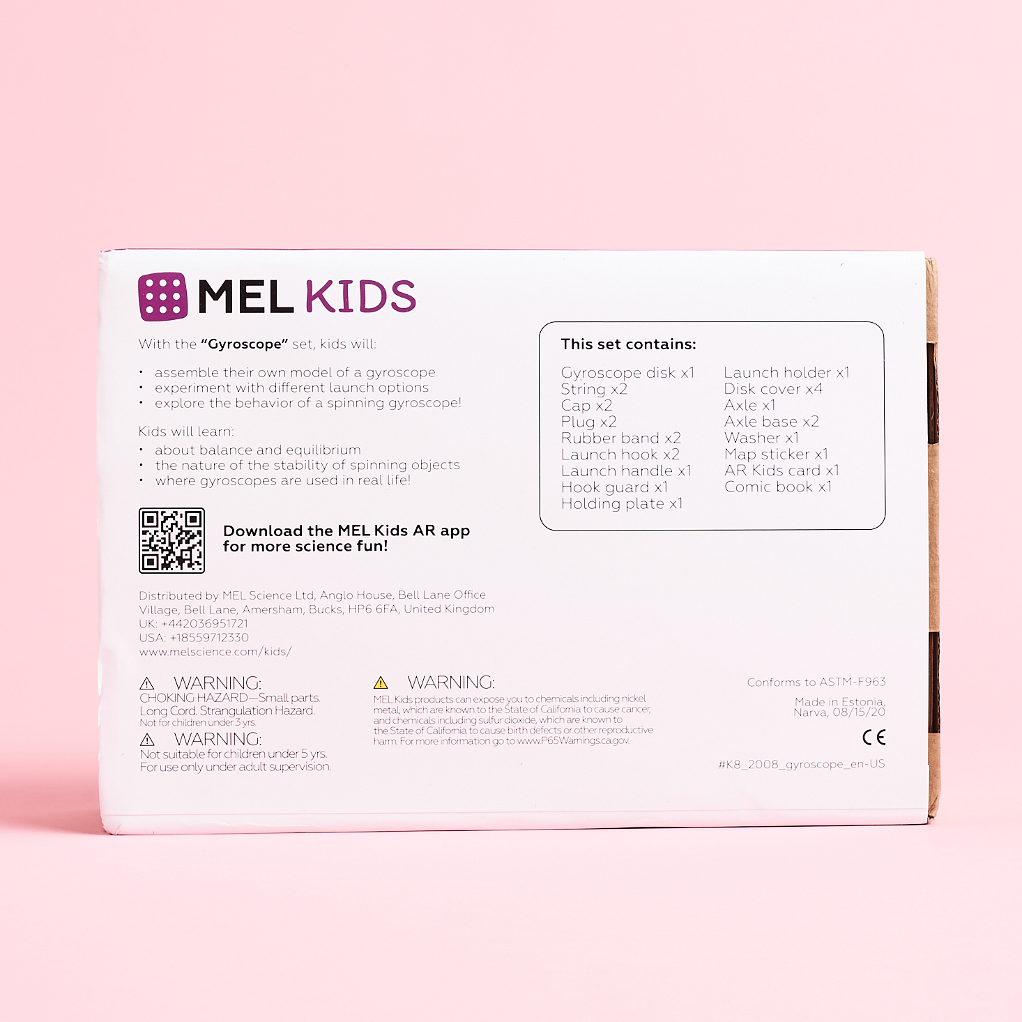 MEL Kids Subscription Review – "Gyroscope" | MSA