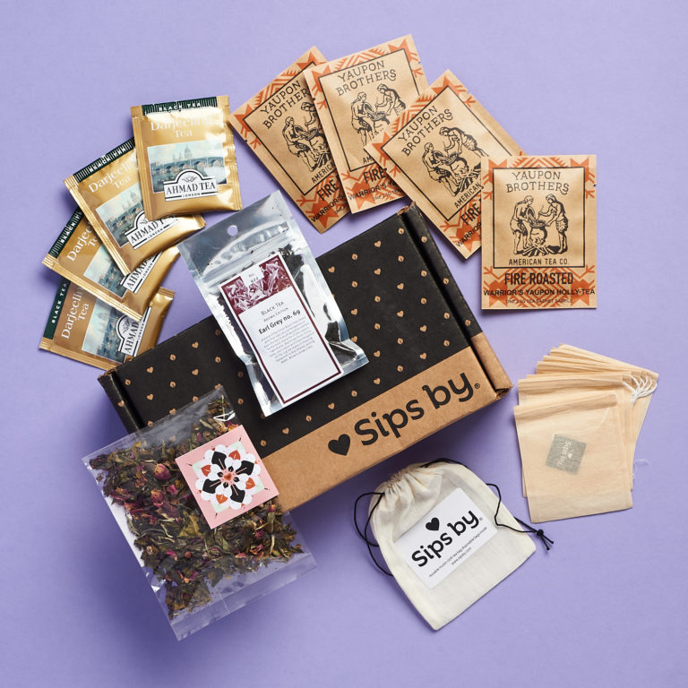 Sips by Tea Subscription Review + 50% Off Coupon – December 2020 | MSA