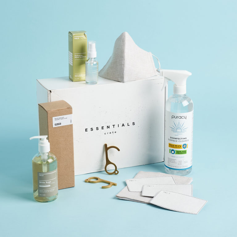 Essentials Crate Subscription Box Review - December 2020 | MSA