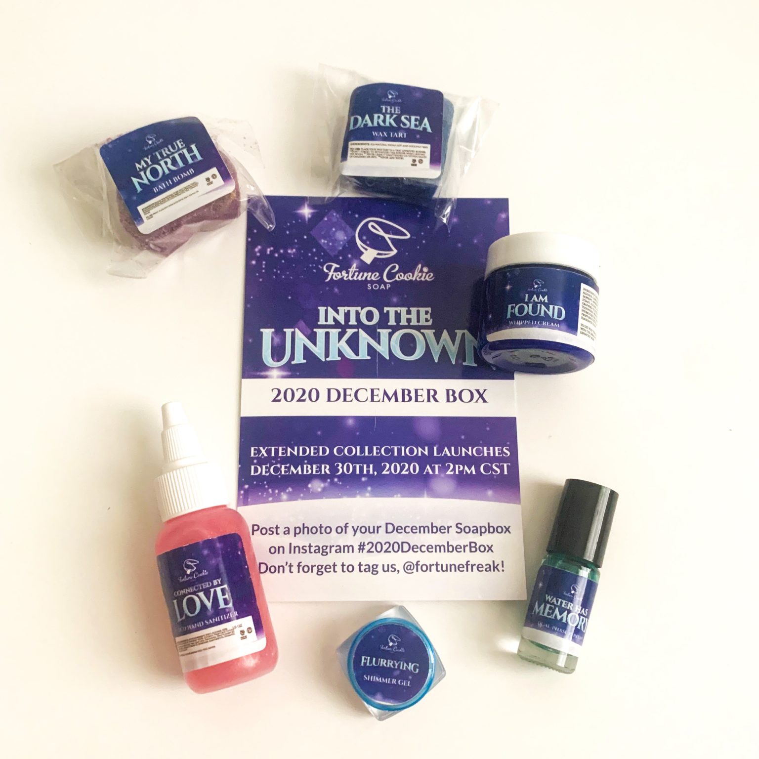 Fortune Cookie Soap Subscription Box Review - December 2020 | MSA