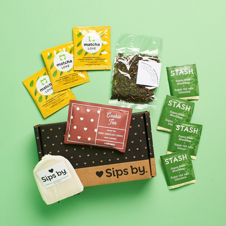 Sips by Tea Subscription Review + 50% Off Coupon – January 2021 | MSA