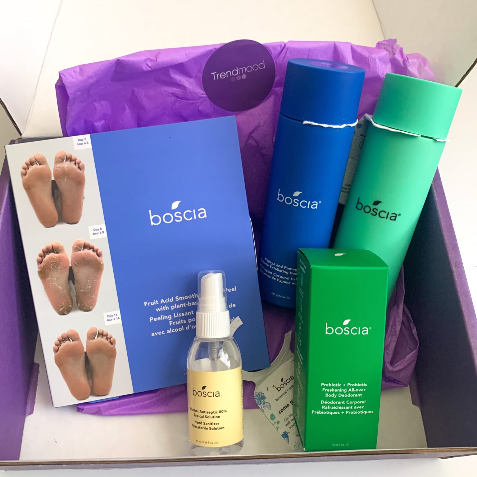 TrendMood x Boscia Beauty Box Review | MSA
