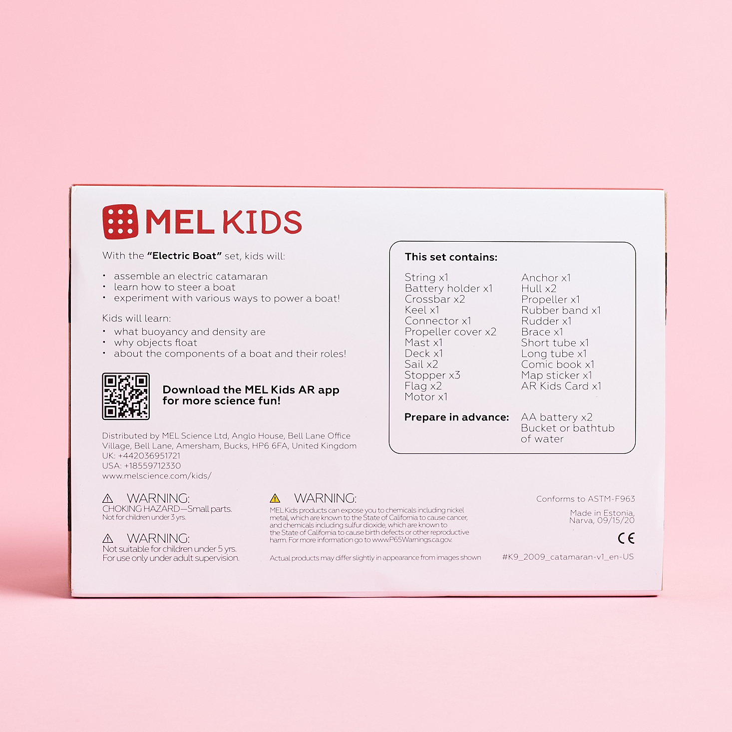 MEL Kids Subscription Review – "Electric Boat" | MSA