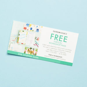 Paper Source Subscription Box Review - Winter 2020 | MSA