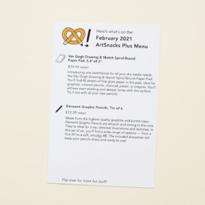 ArtSnacks Plus Subscription Box Review - February 2021 | MSA