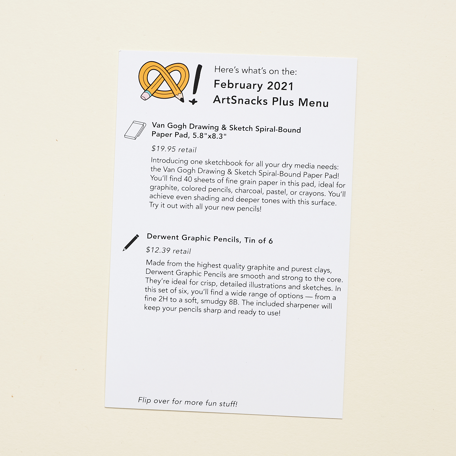 ArtSnacks Plus Subscription Box Review - February 2021 | MSA
