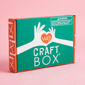 We Craft Box Subscription Review + Coupon - March 2021 | MSA