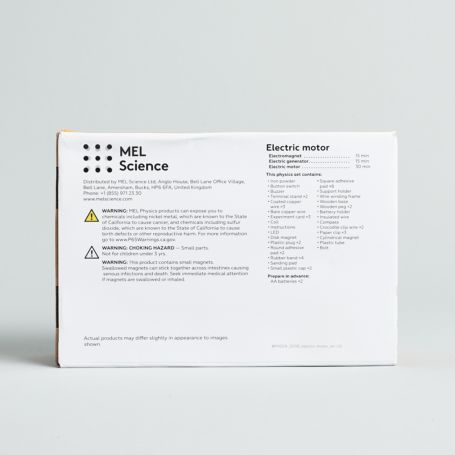 MEL Physics "Electric Motor" Review – April 2021 | MSA