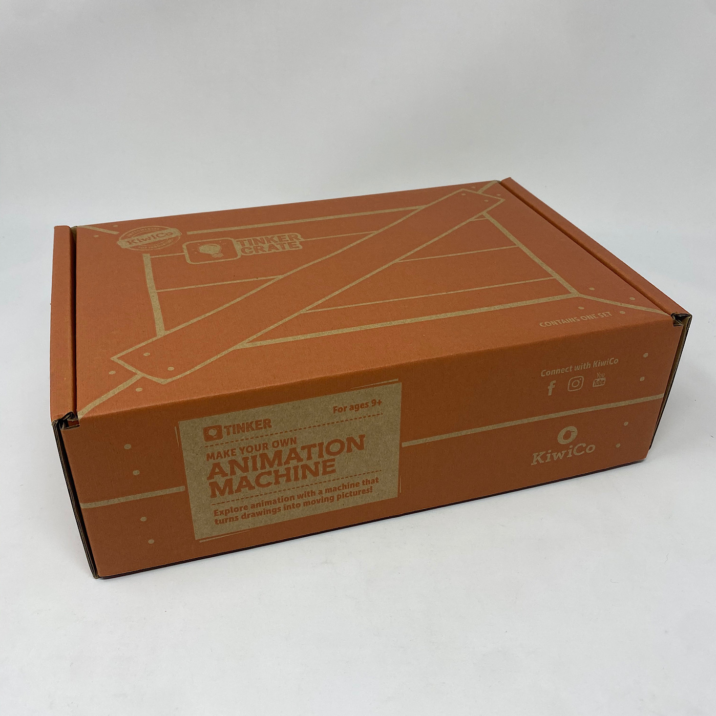 KiwiCo Tinker Crate Review + Coupon - Animation Machine | MSA