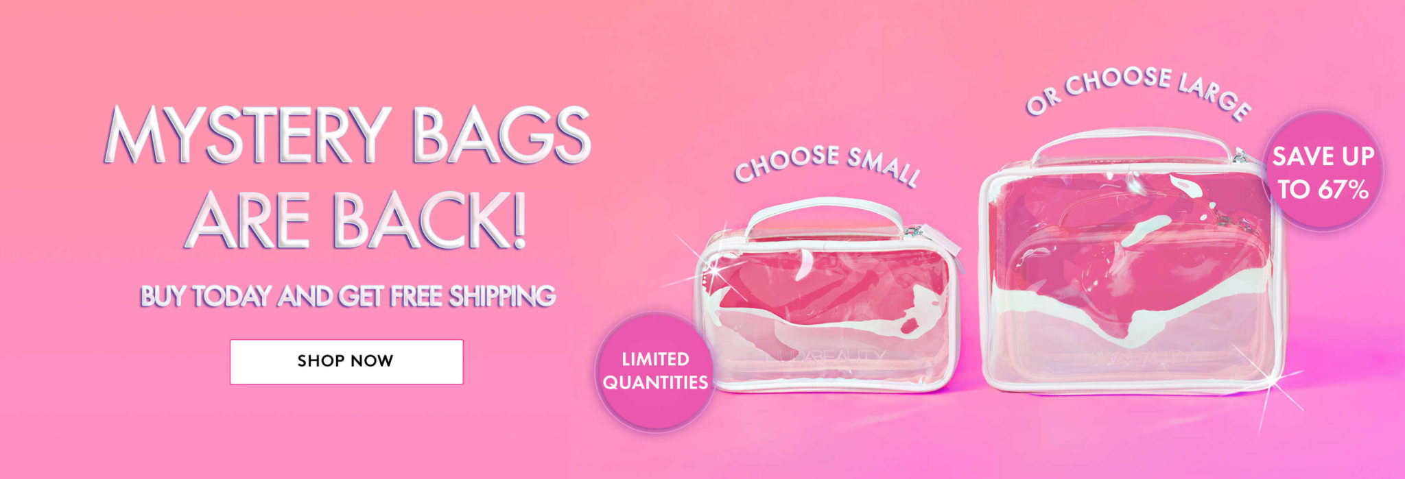 Huda Beauty Released 2 Mystery Bags for Memorial Day Weekend | MSA