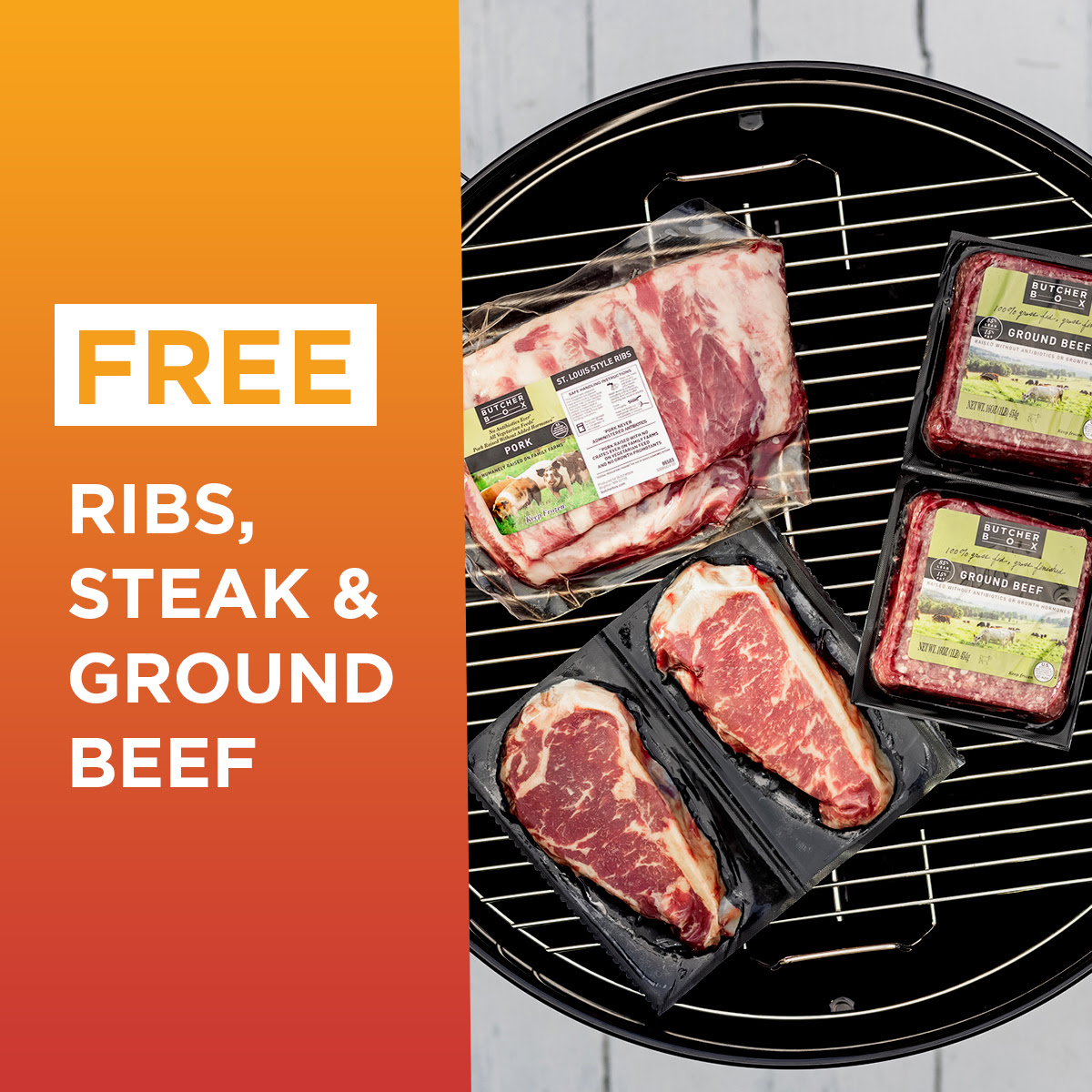 ButcherBox Deal – Free Ribs, Steak + Ground Beef In First Box | My ...