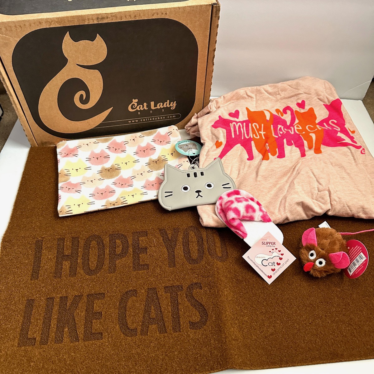 Cat Lady Box Review “Must Love Cats” February 2023 | MSA