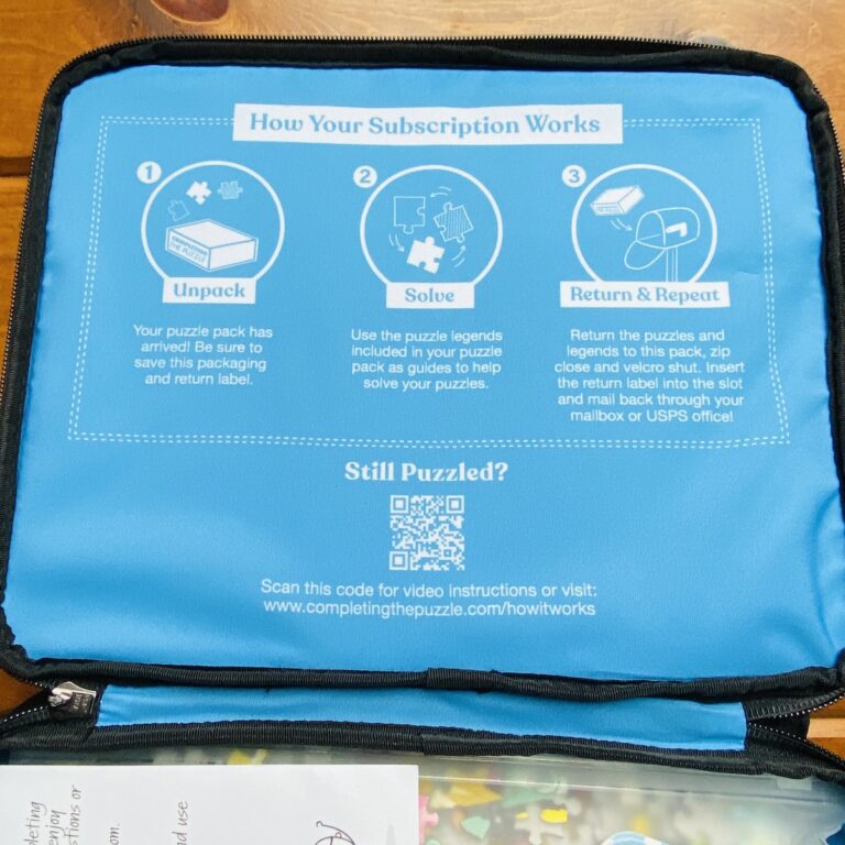 Completing The Puzzle, 4 Puzzle Pack Review – May 2024 | My Subscription Addiction