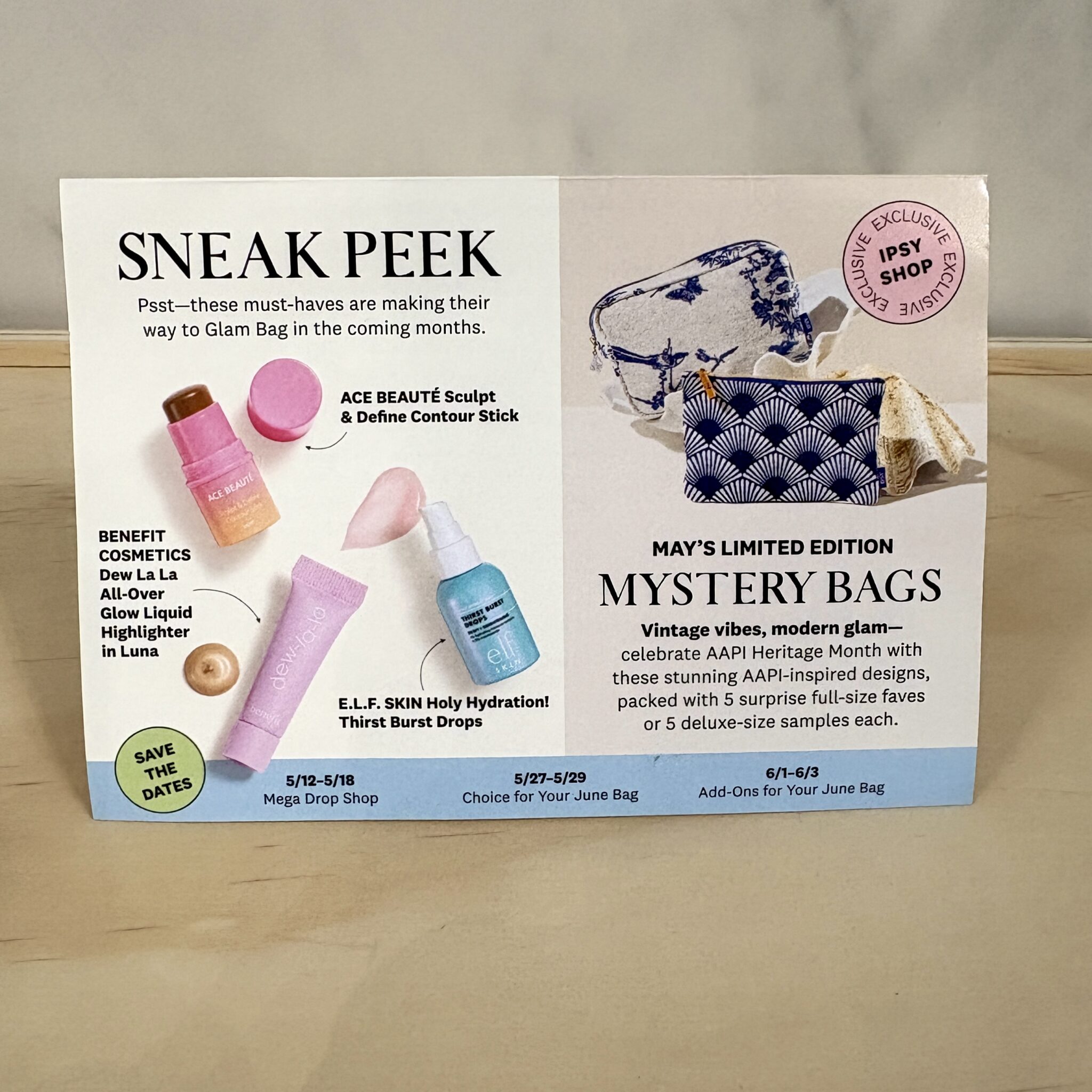 Ipsy Glam Bag Review May 2025 | My Subscription Addiction