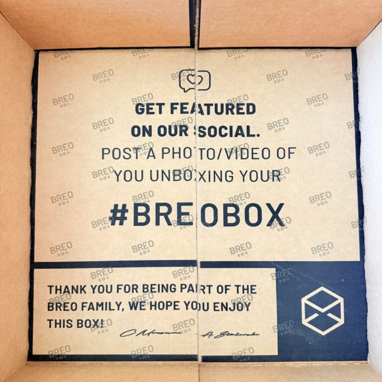 BREO BOX Plus Review — Fall 2025 | My Subscription Addiction